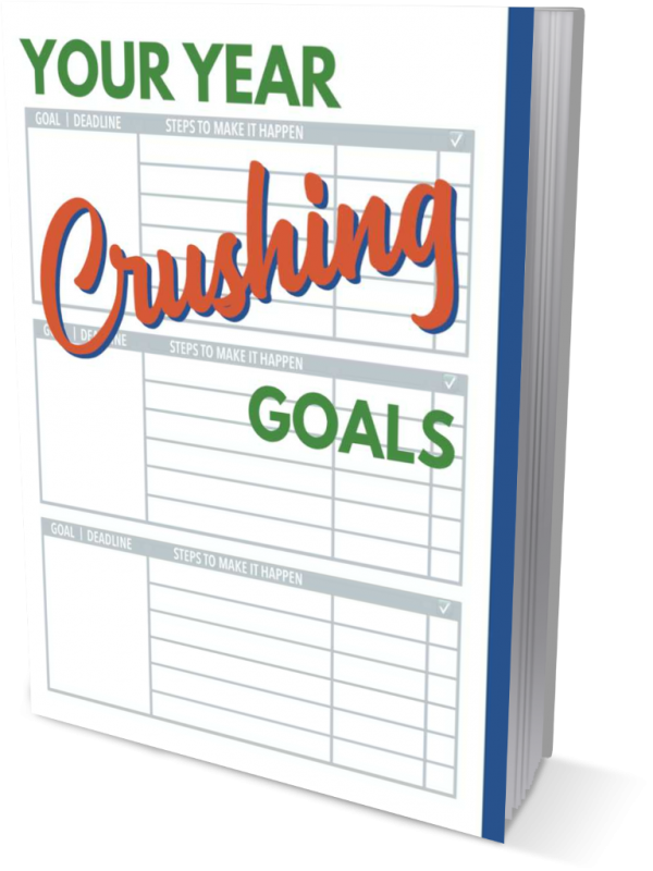 Your Year Crushing Goals: Undated Agenda to Track Your Goals for the ...